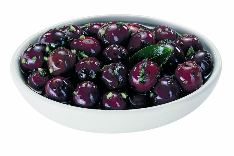 Olive Nere Giganti Aromatizzate | Demetra srl